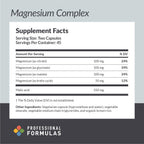 high potency magnesium glycinate capsules