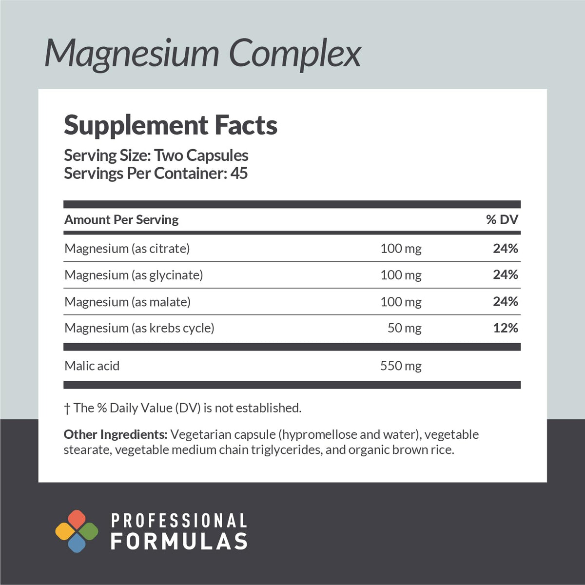 high potency magnesium glycinate capsules