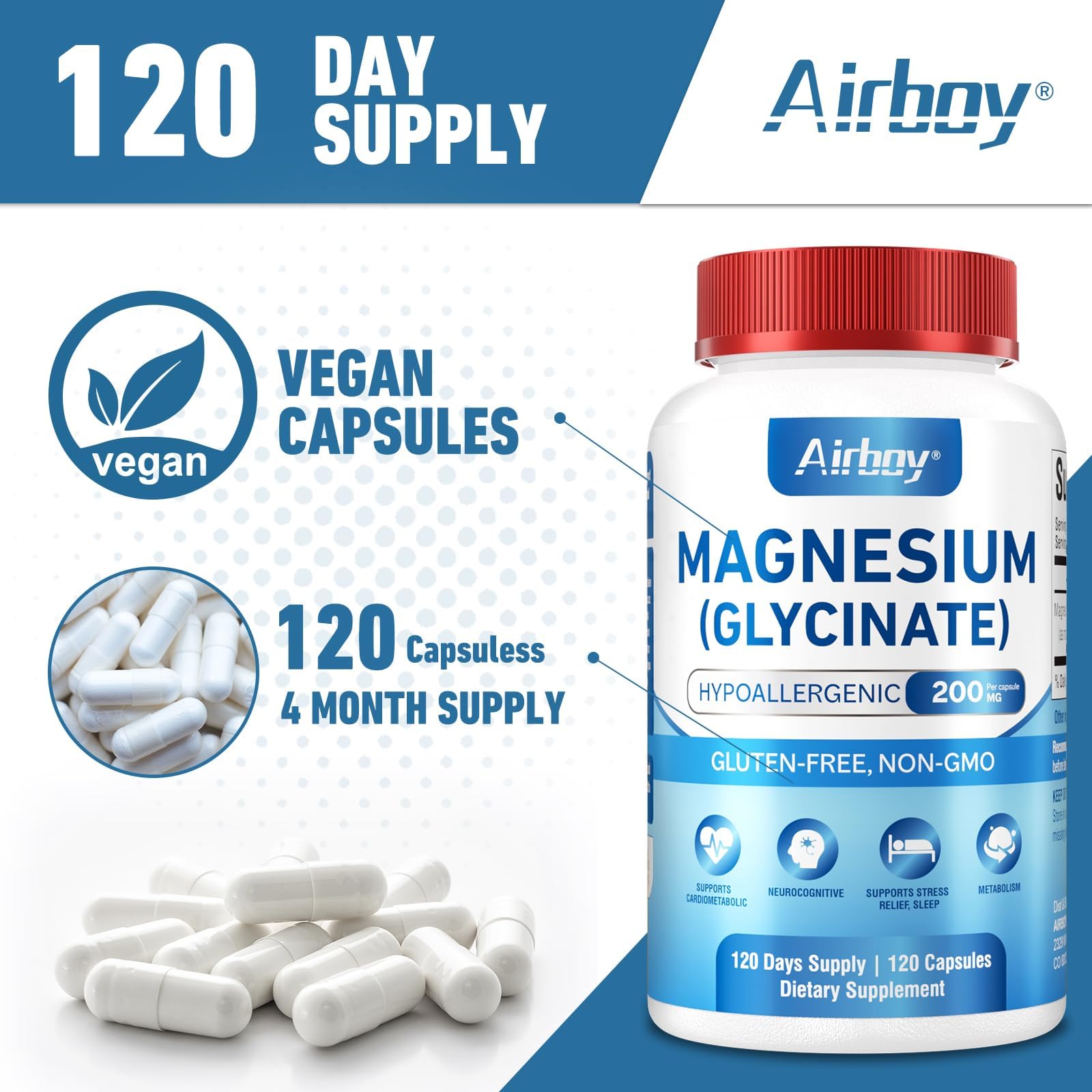 high potency magnesium glycinate capsules