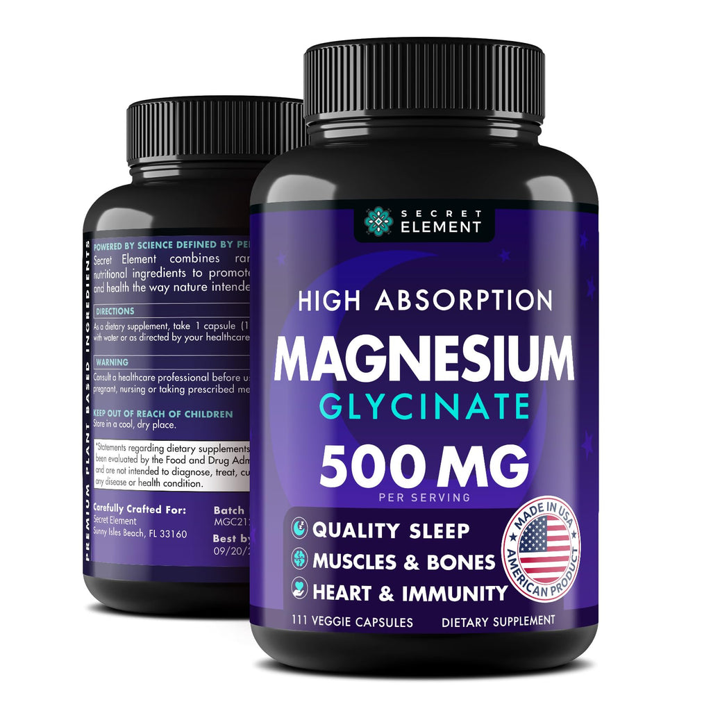 high-potency magnesium glycinate capsules