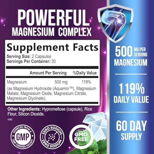high potency magnesium glycinate capsules
