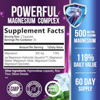 high potency magnesium glycinate capsules