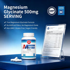 High potency Magnesium Glycinate capsules