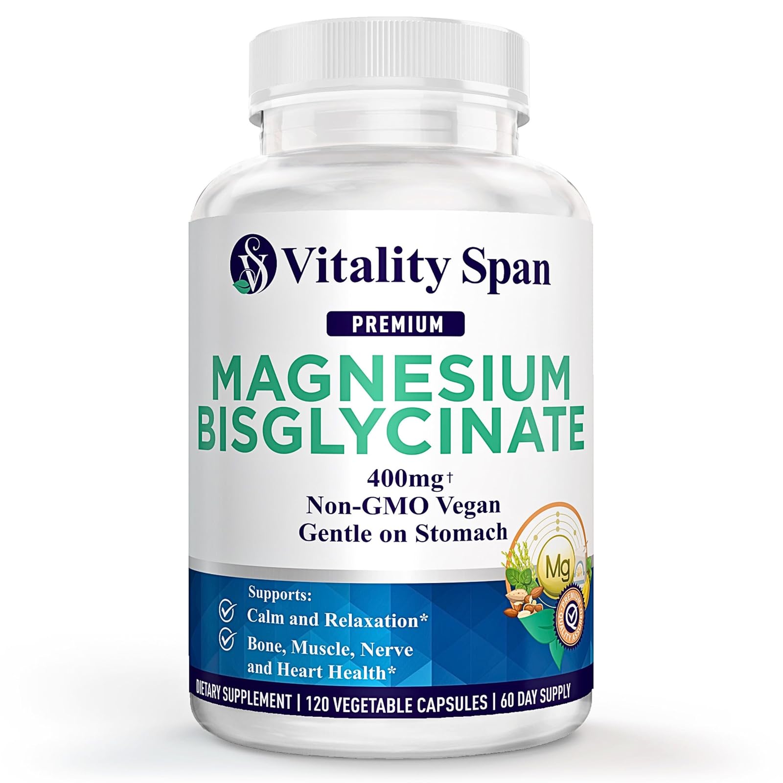 high potency magnesium glycinate capsules