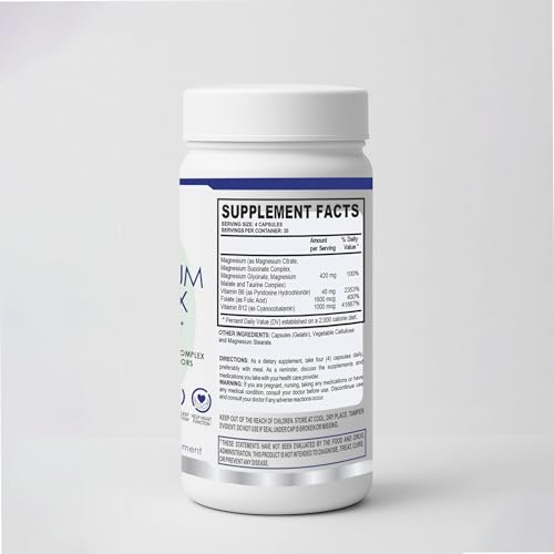 high potency magnesium glycinate capsules