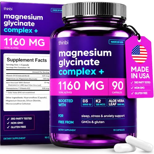 high potency magnesium glycinate capsules