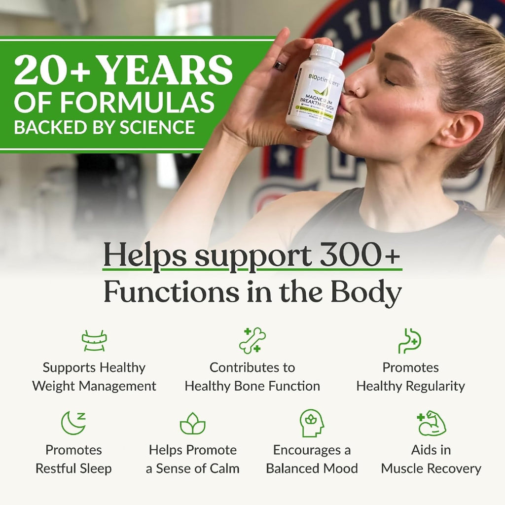 high potency magnesium glycinate capsules