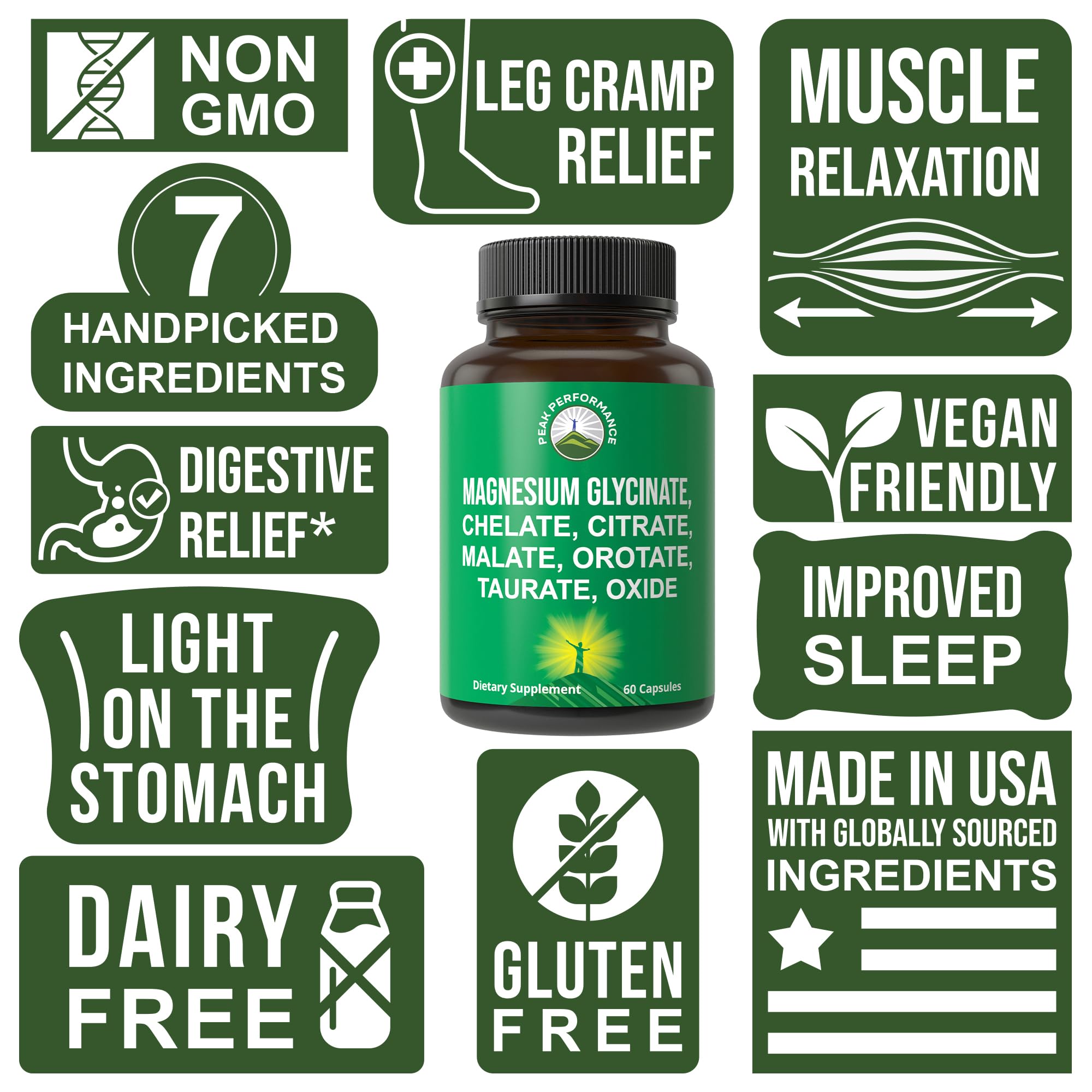 high potency magnesium glycinate complex