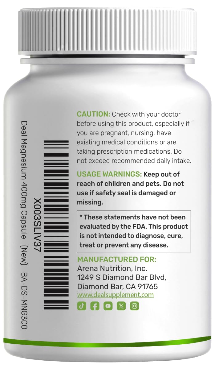 high potency magnesium glycinate formula