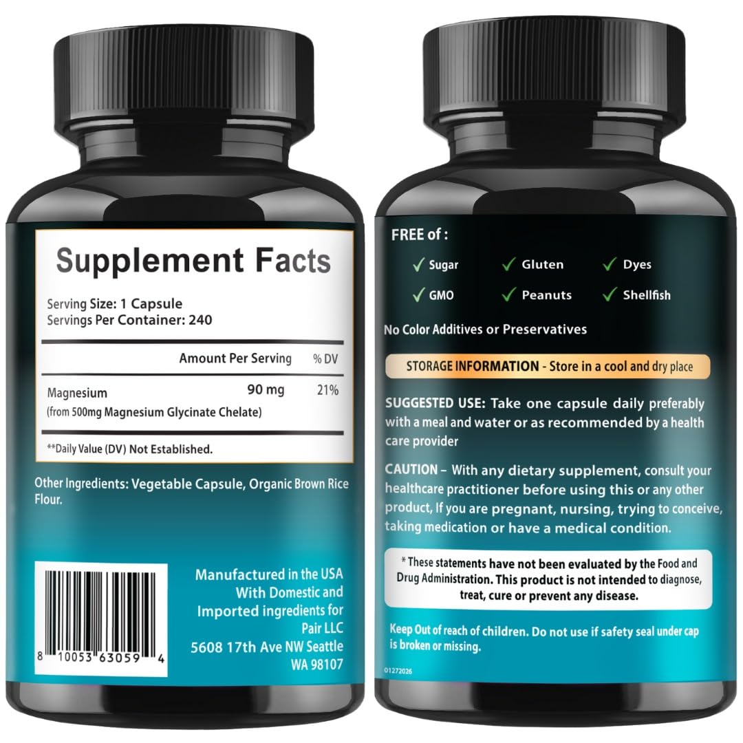 high potency magnesium glycinate formula