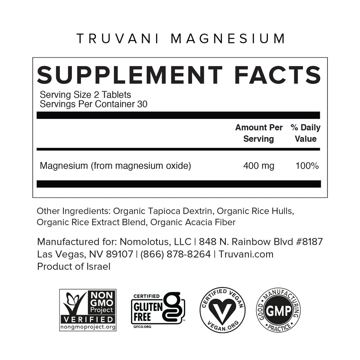 high potency magnesium glycinate supplement