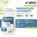 High potency magnesium glycinate supplement