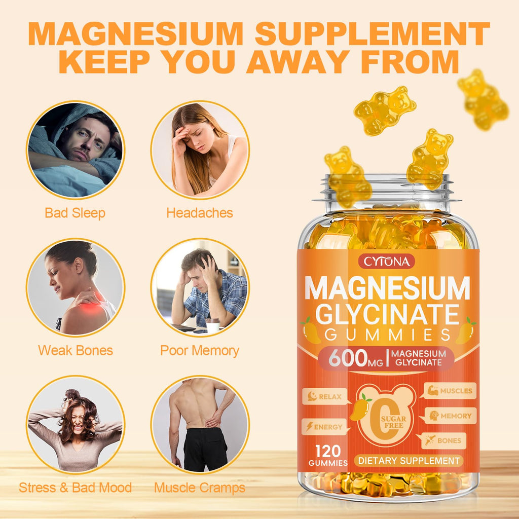 High potency magnesium gummies for sleep