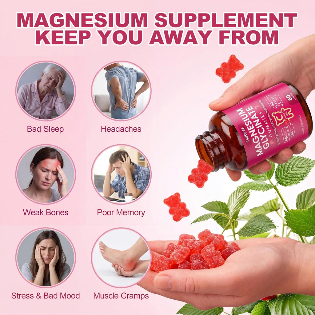 High potency magnesium gummies for sleep