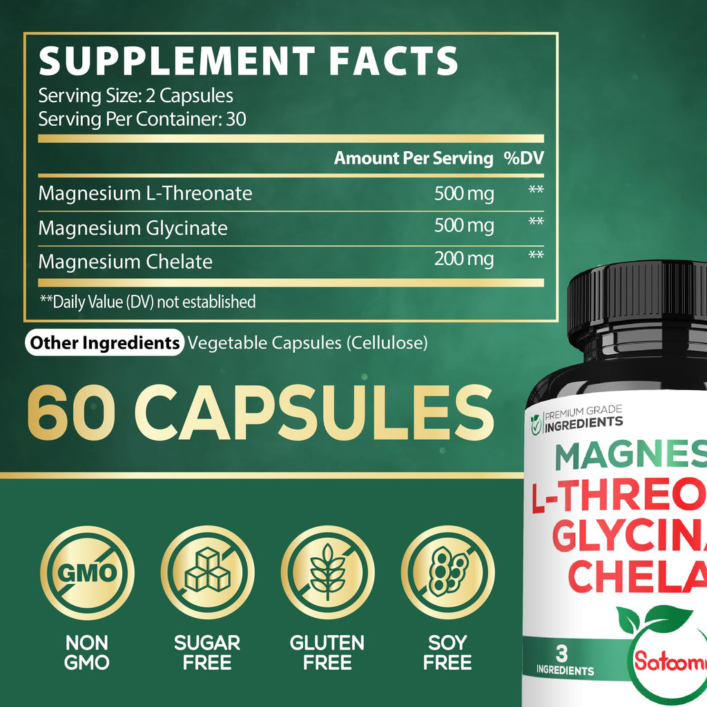 high potency magnesium L-Threonate benefits