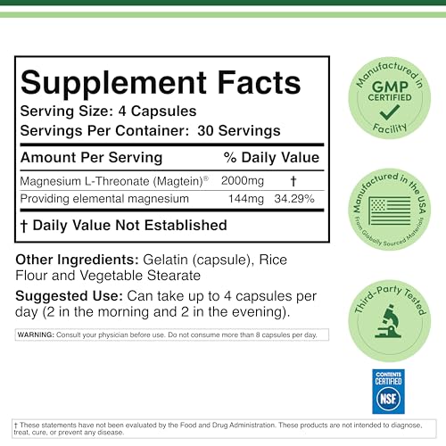 high potency magnesium L-Threonate