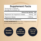 high potency magnesium malate capsules