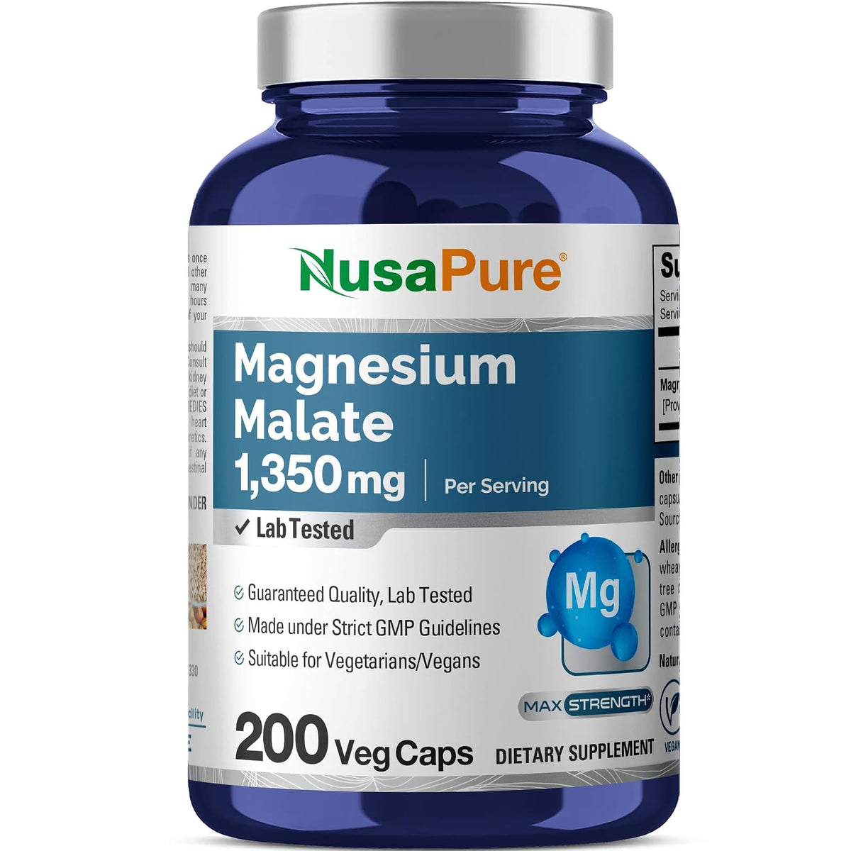 high potency magnesium malate capsules