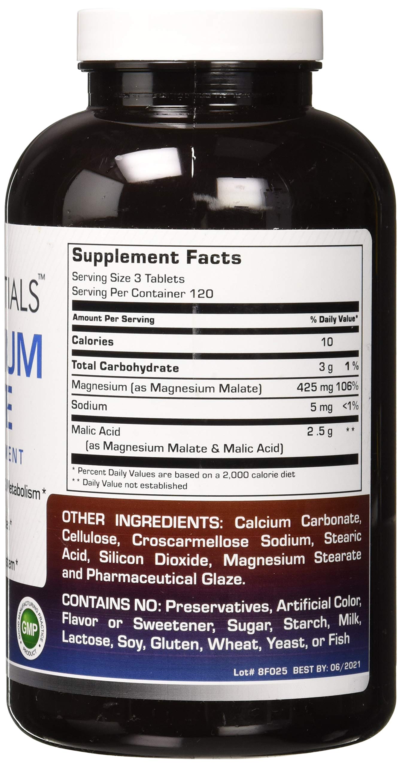 high potency magnesium malate for recovery