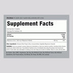 High potency magnesium malate supplement