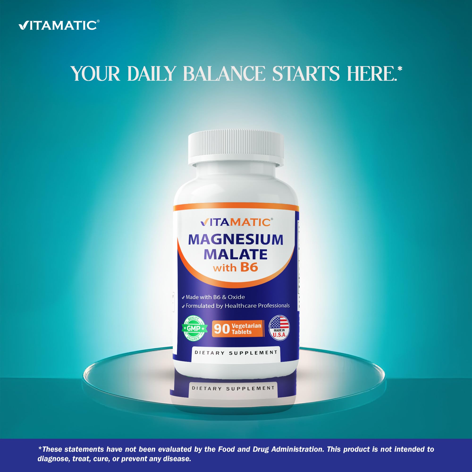 High potency magnesium malate tablets