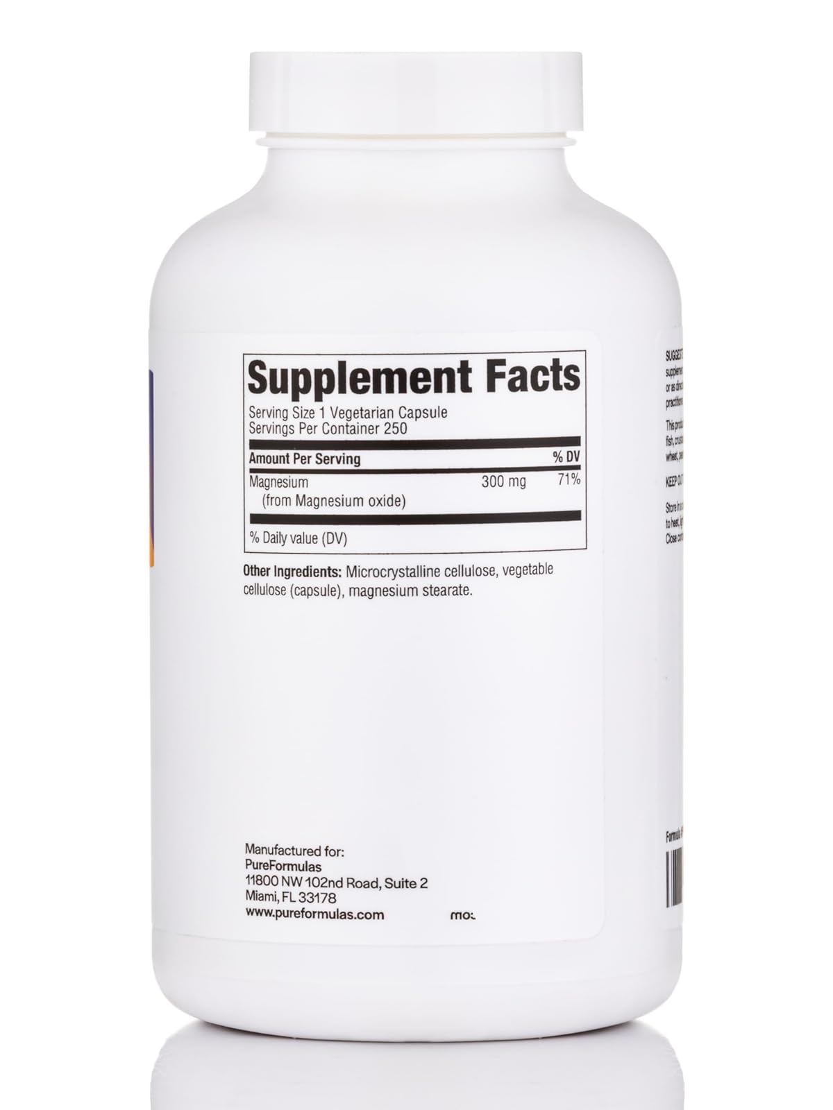 high potency magnesium oxide supplement