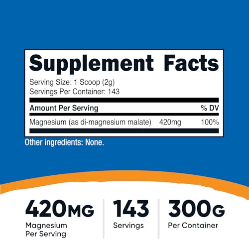 High potency magnesium powder for energy