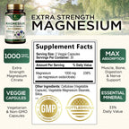 High potency magnesium supplement 1000 mg