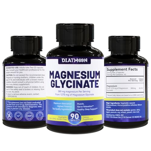 High potency magnesium supplement 1270 mg