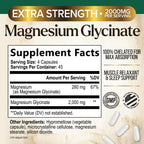 High potency magnesium supplement 2000 mg