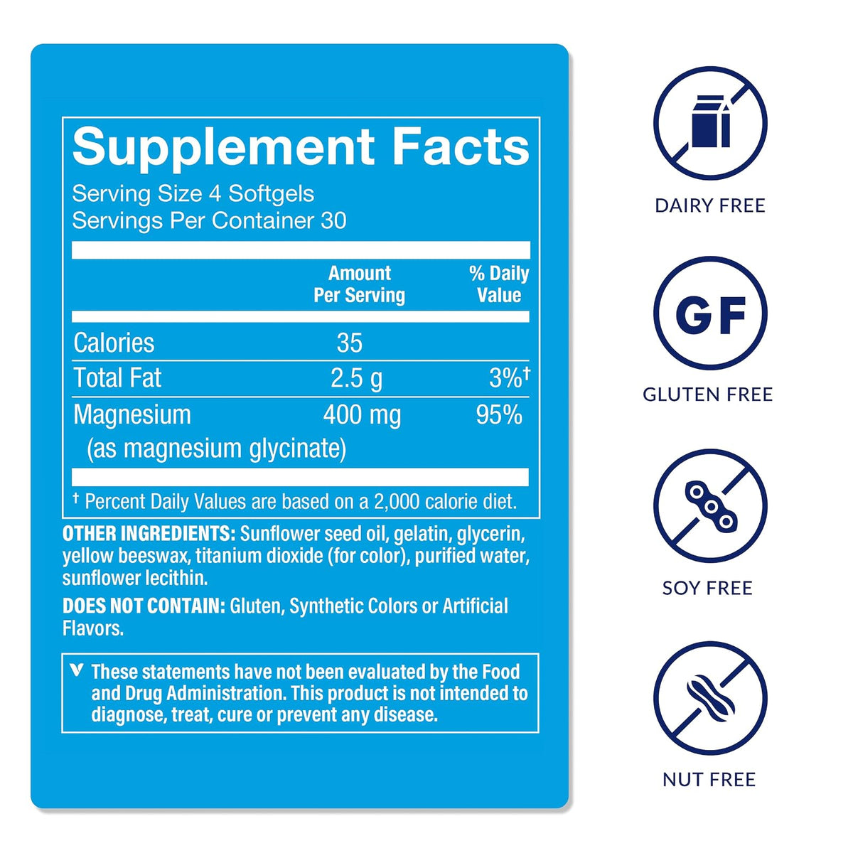 high potency magnesium supplement 400 mg