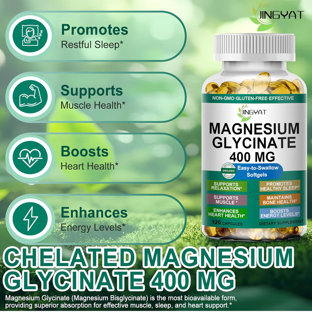 High potency magnesium supplement 400 mg