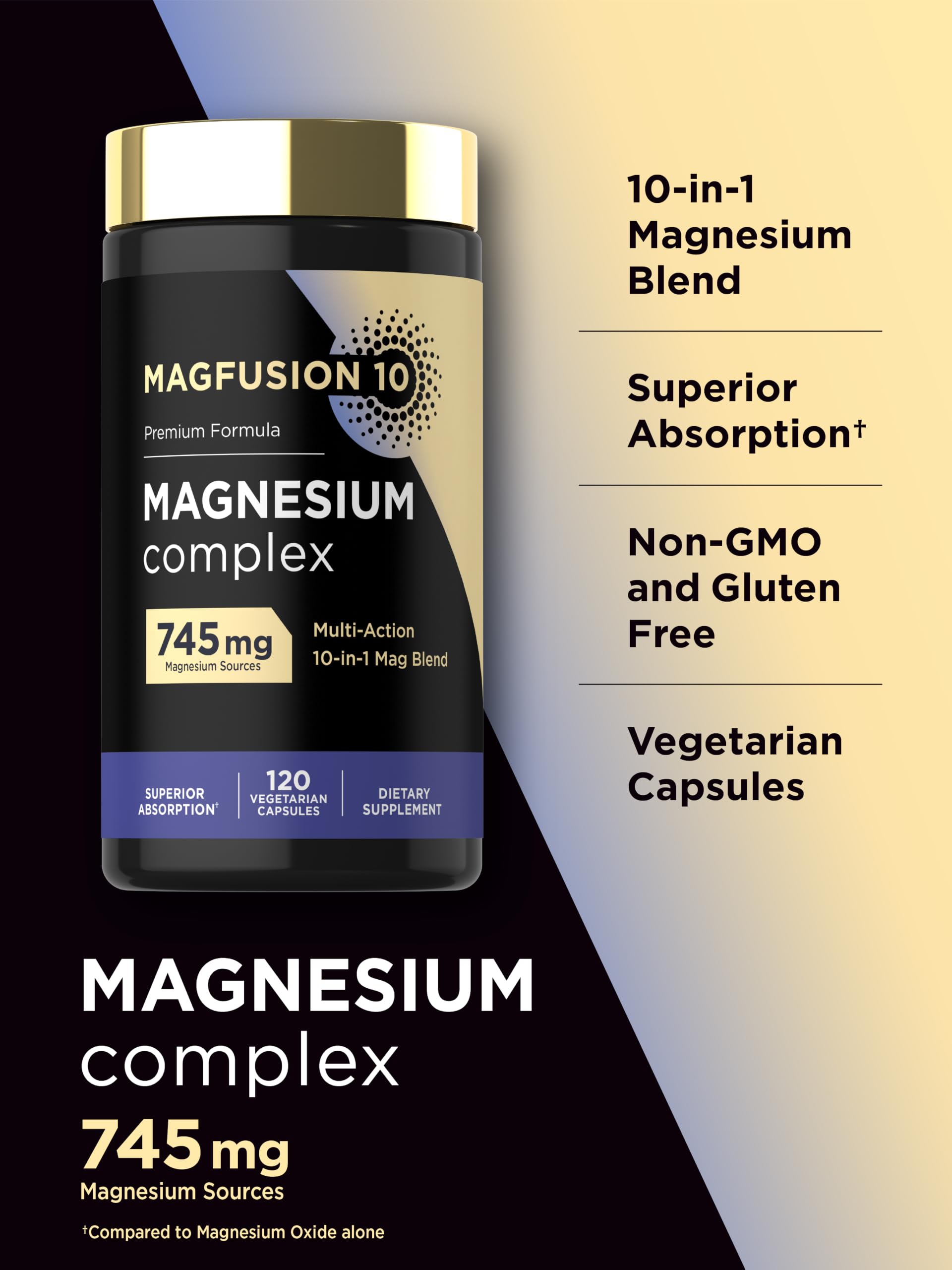 high potency magnesium supplement 745mg