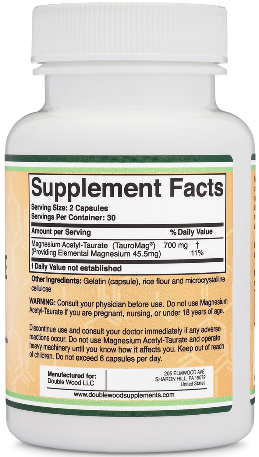 high potency magnesium supplement capsules