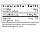 high potency magnesium supplement capsules