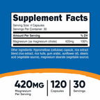 high potency magnesium supplement capsules