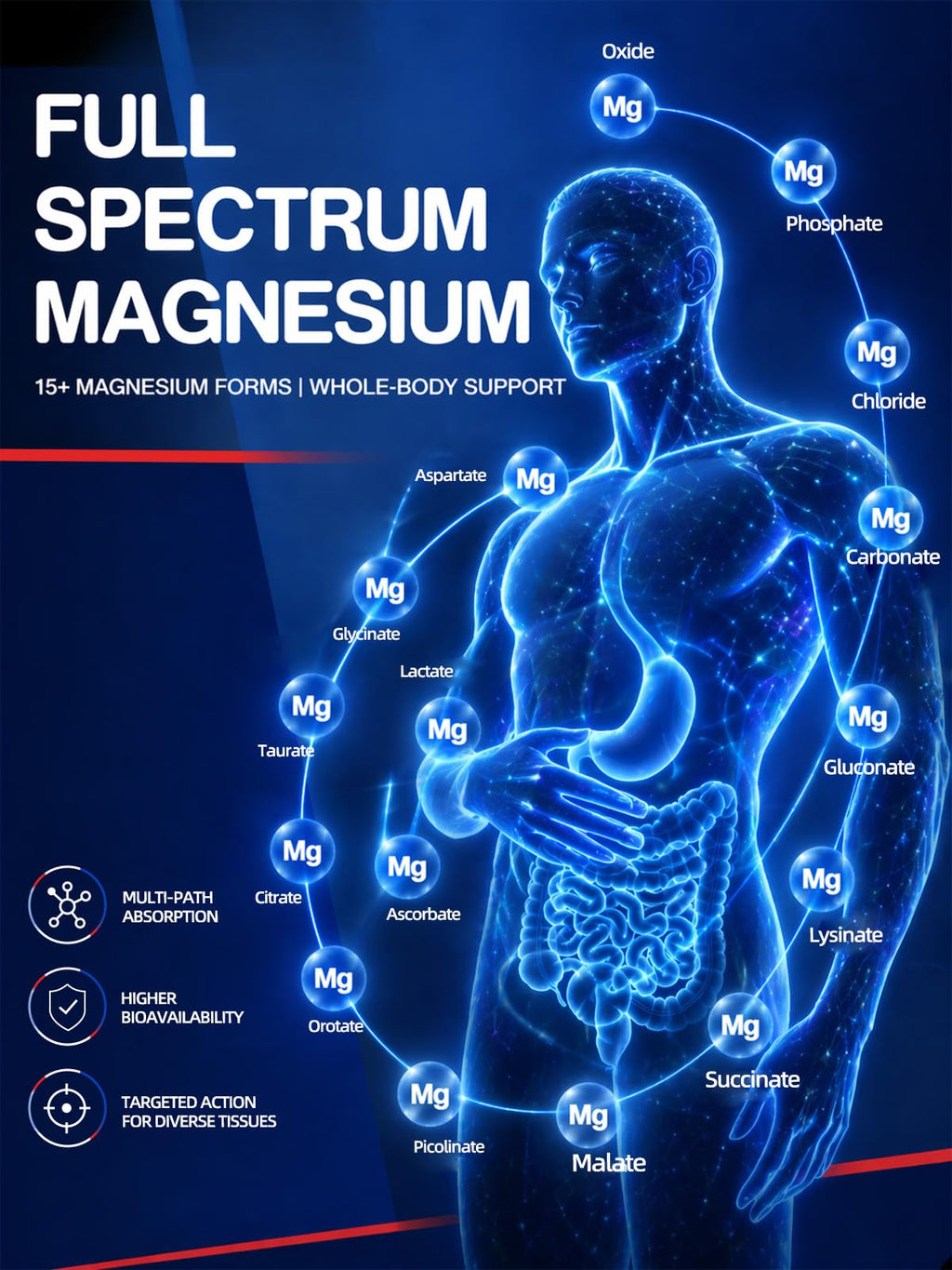 High potency magnesium supplement for relaxation