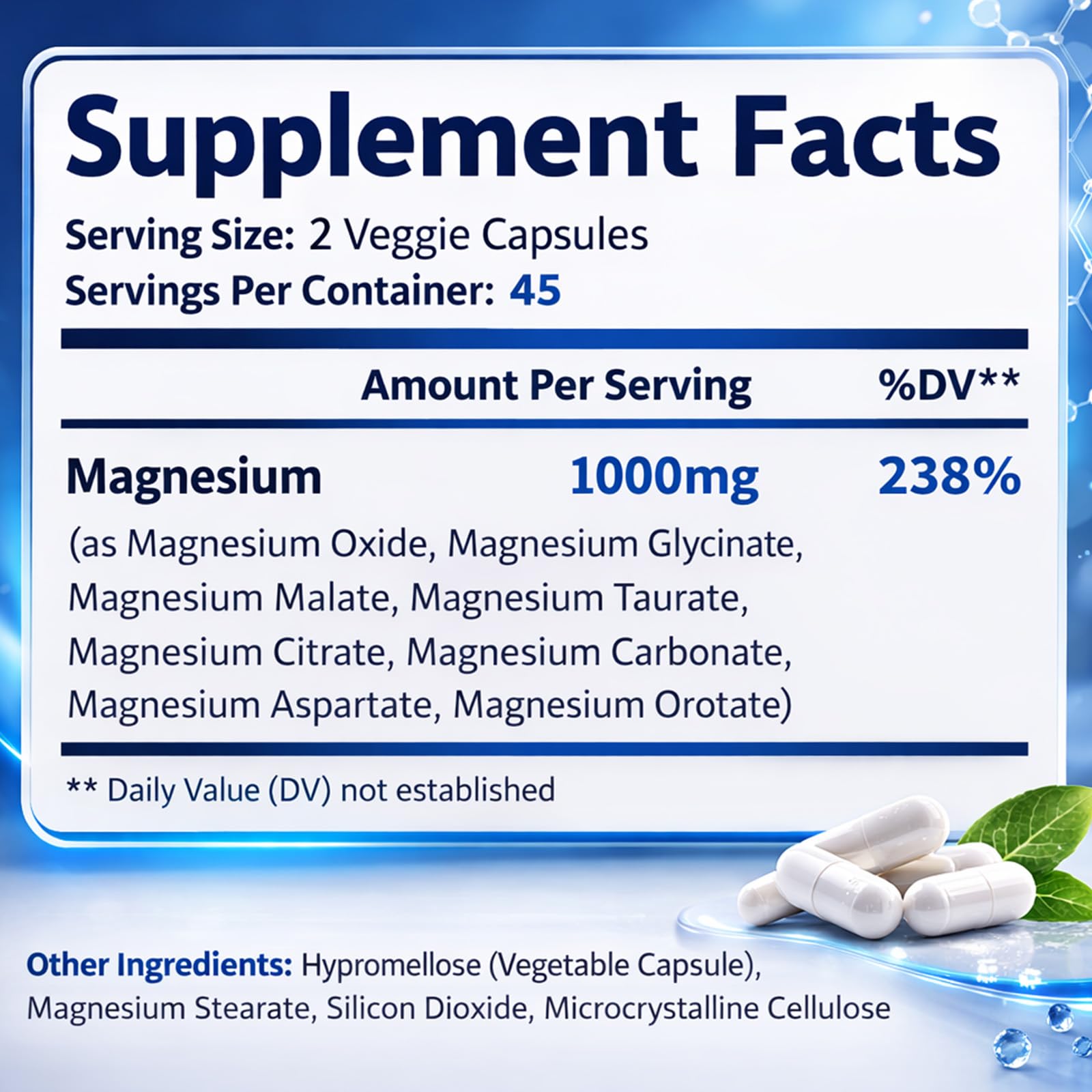 high potency magnesium supplement for relaxation