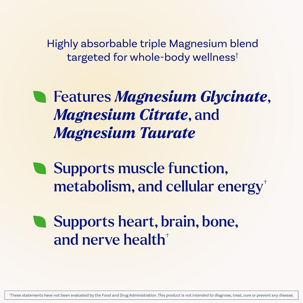 high potency magnesium supplement for relaxation