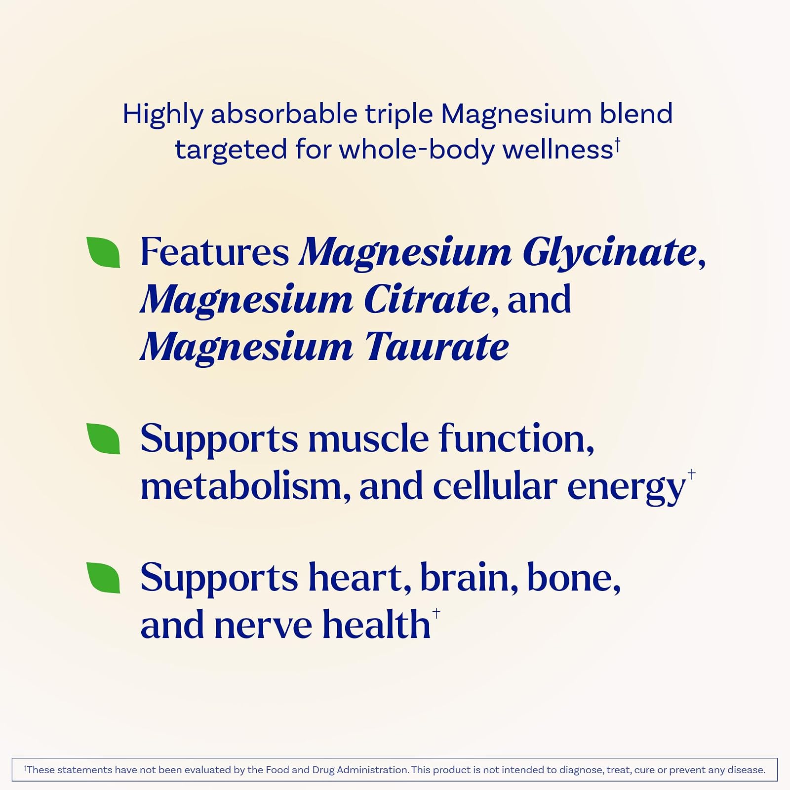 high potency magnesium supplement for relaxation