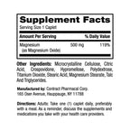 high potency magnesium supplement for relaxation