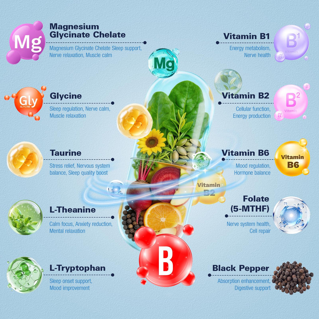 High potency magnesium supplement for relaxation