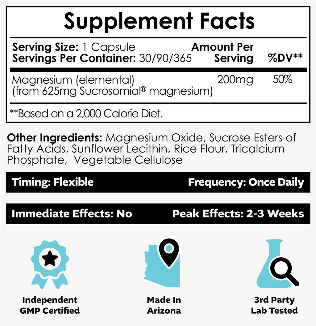 high potency magnesium supplement for wellness