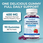 High potency magnesium supplement gummies
