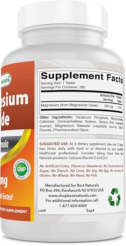 high potency magnesium supplement