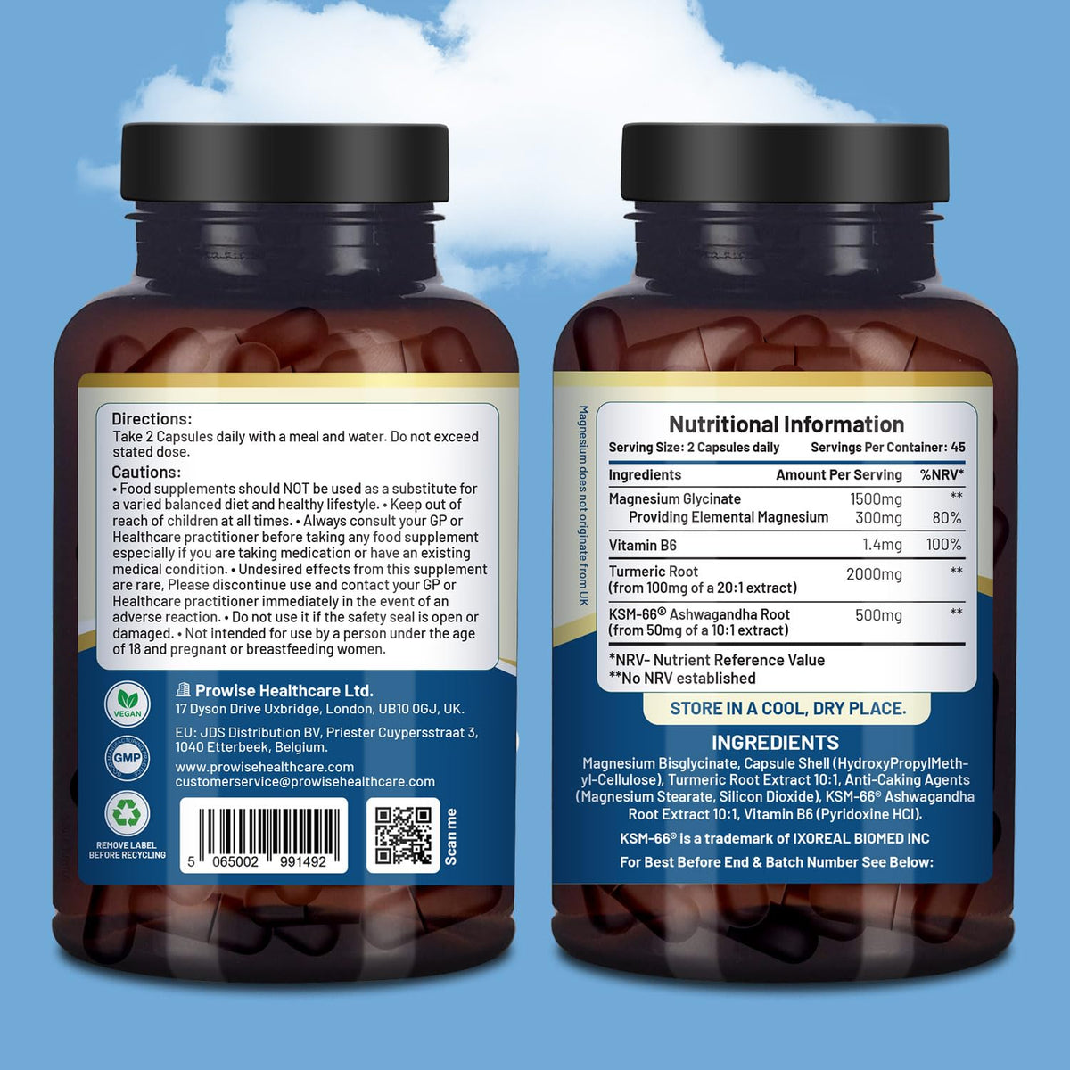 High potency magnesium supplement