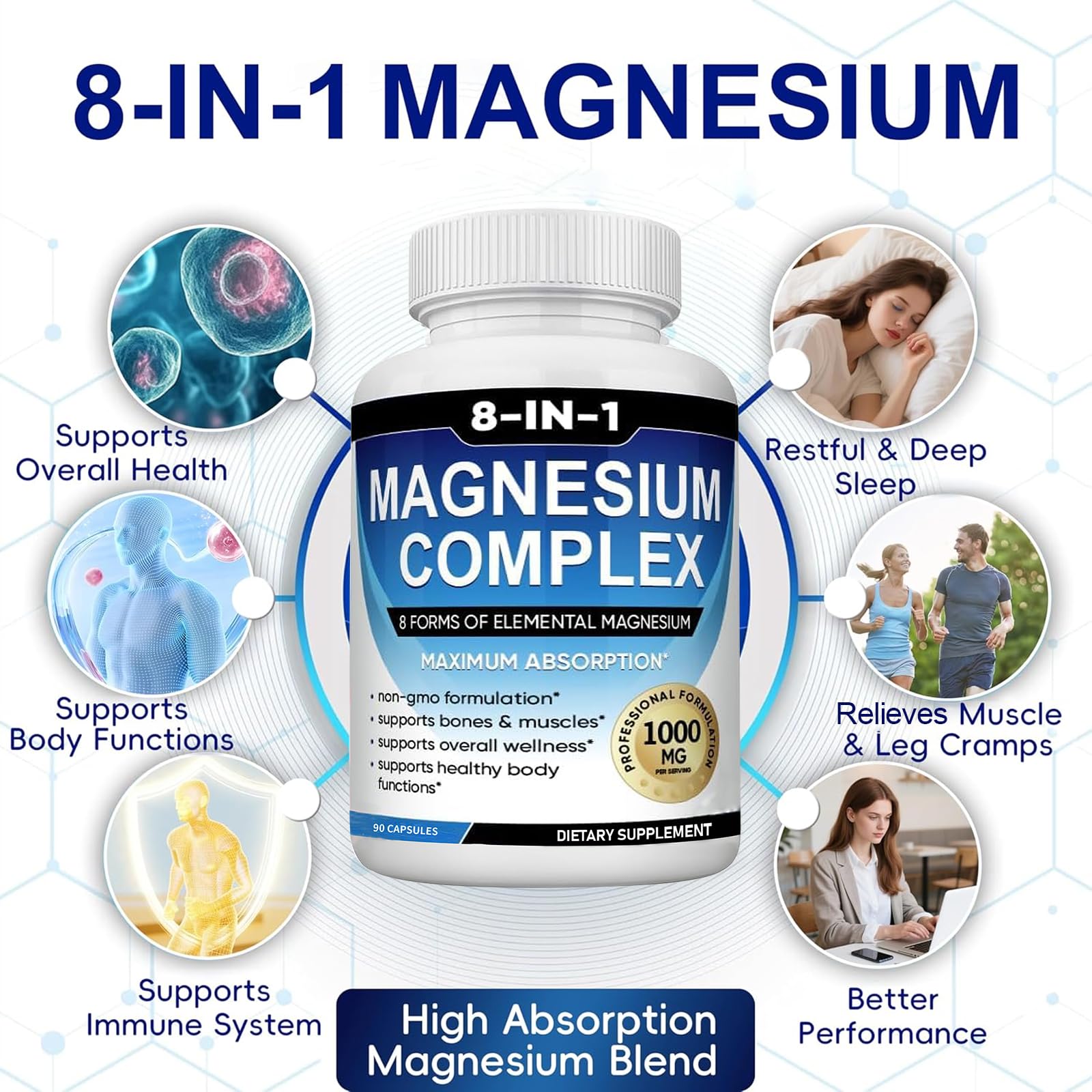 High potency magnesium supplement