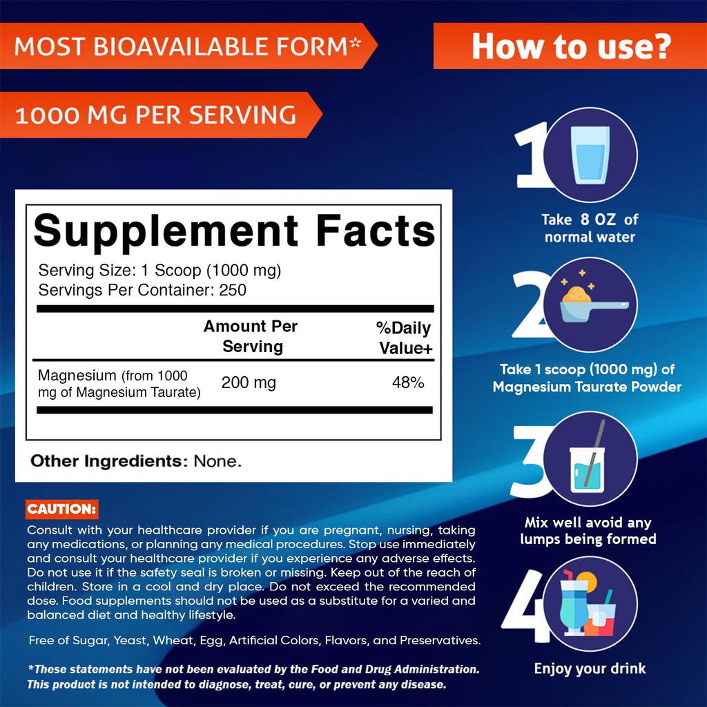 high potency magnesium supplement