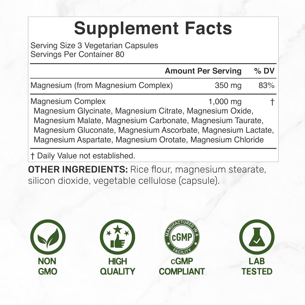 high potency magnesium supplement