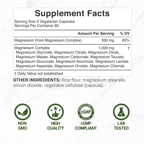 high potency magnesium supplement